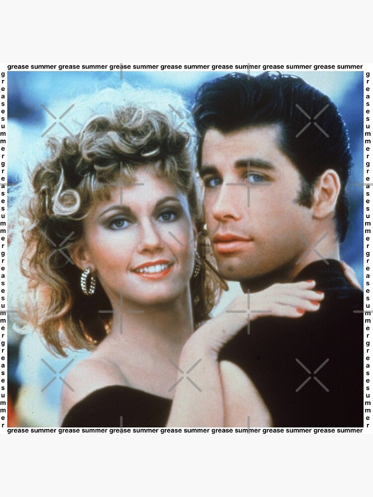 "Grease Vintage - Summer Love" Poster for Sale by Krokodajll | Redbubble