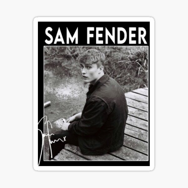 "sam fender" Sticker for Sale by BYROSALINDA | Redbubble