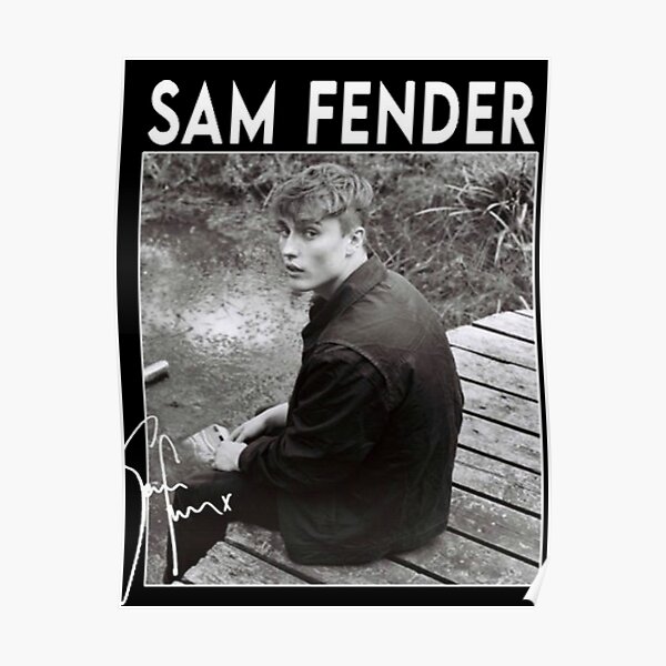 "sam fender" Poster for Sale by BYROSALINDA | Redbubble