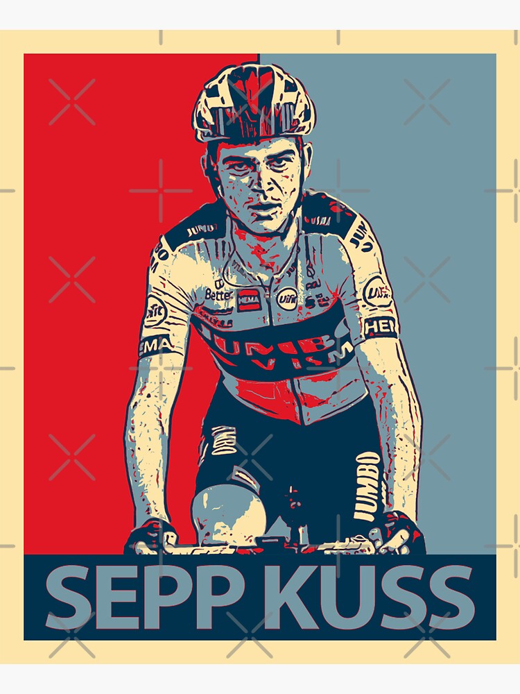 "Sepp Kuss" Sticker for Sale by HailieCherry | Redbubble