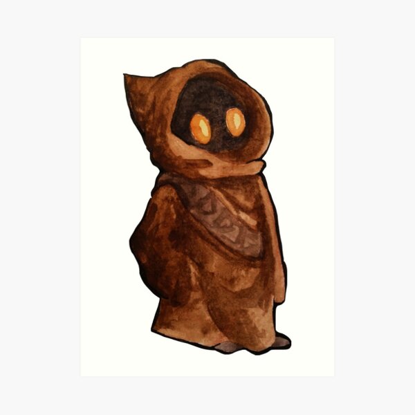 Jawa Star Wars Wall Art | Redbubble