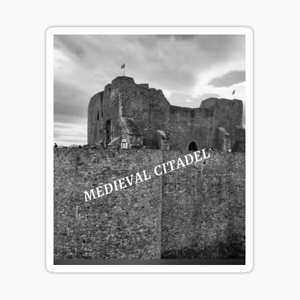 "MEDIEVAL CITADEL" Sticker for Sale by Mr-Tester | Redbubble