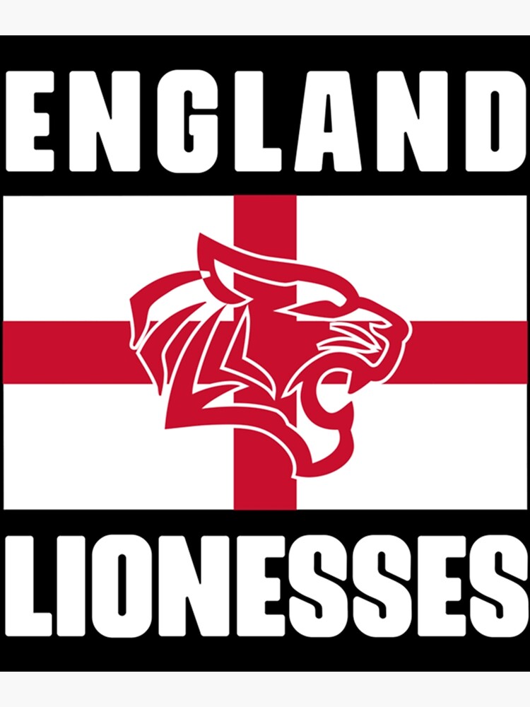 "England Lionesses - England Womens Senior Football Team" Poster for ...
