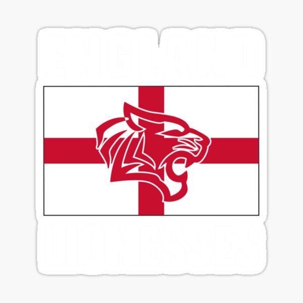 "England Lionesses - England Womens Senior Football Team" Sticker for ...