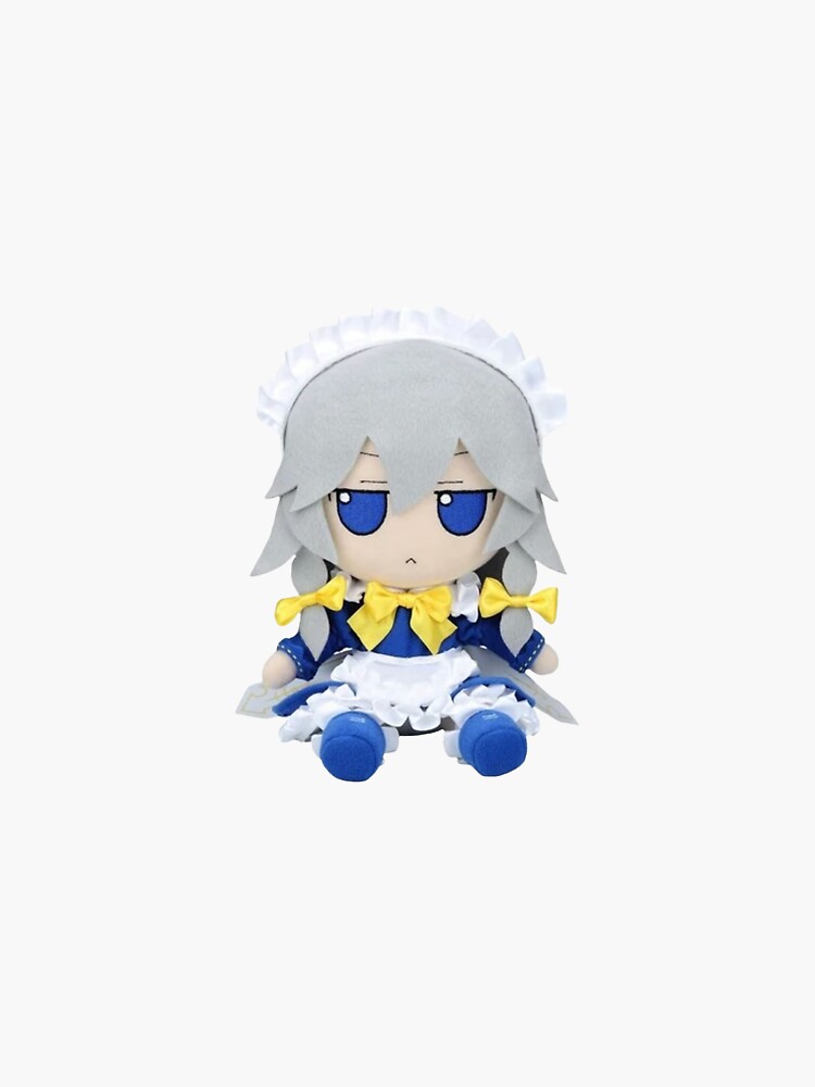 "sakuya izayoi fumo sticker" Sticker for Sale by sandyloam333 | Redbubble