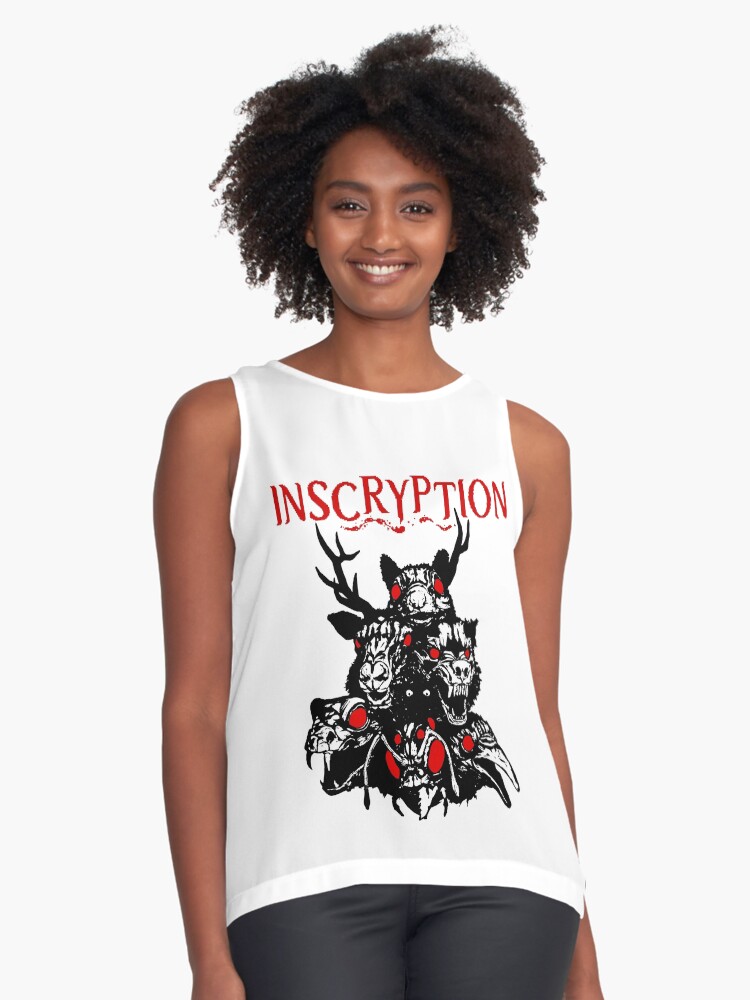 "Totems with Inscryption logo" Sticker by Davision3d | Redbubble