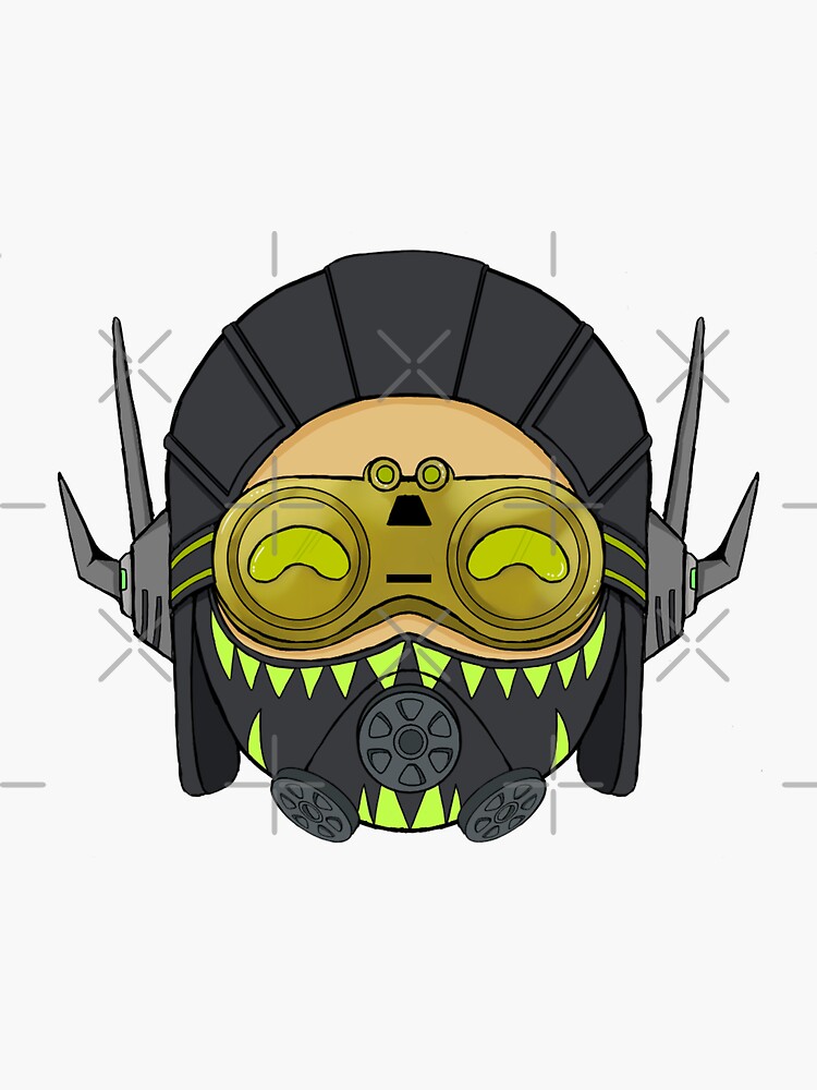 "Chibi Octane " Sticker for Sale by Claudesart1 | Redbubble