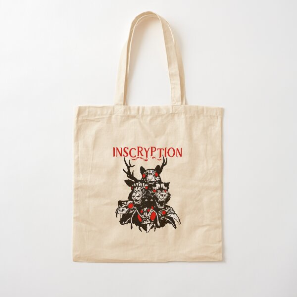 "Totems with Inscryption logo" Tote Bag for Sale by Davision3d | Redbubble