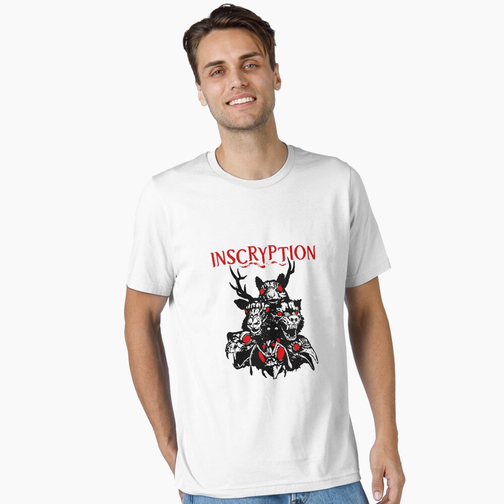 "Totems with Inscryption logo" Sticker by Davision3d | Redbubble