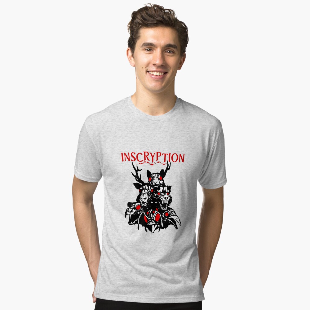 "Totems with Inscryption logo" Sticker by Davision3d | Redbubble