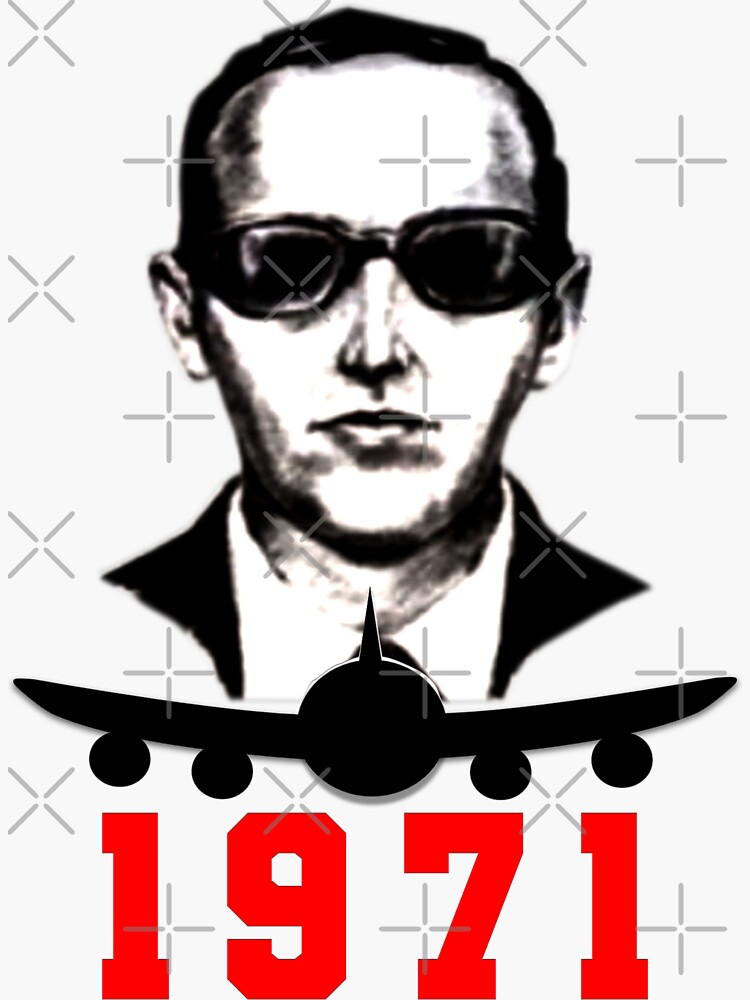 "Db Cooper S True Crime" Sticker for Sale by Fashion-club-7 | Redbubble