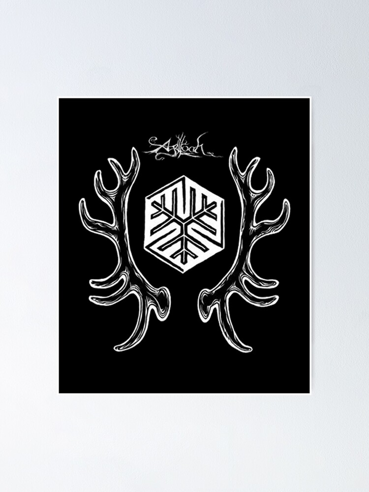 "agalloch best logo" Poster for Sale by grancisdy | Redbubble