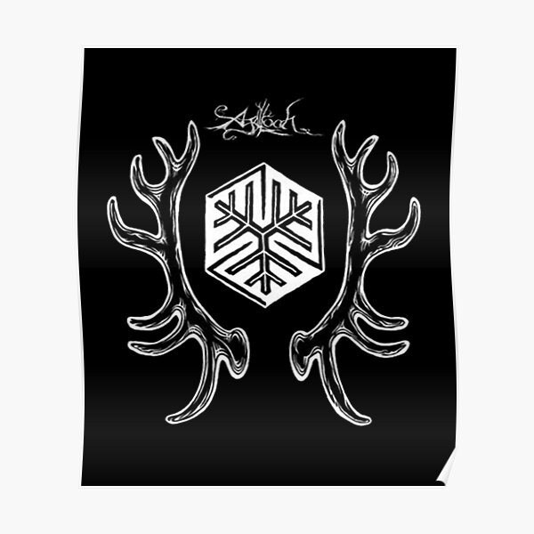 "agalloch best logo" Poster for Sale by grancisdy | Redbubble