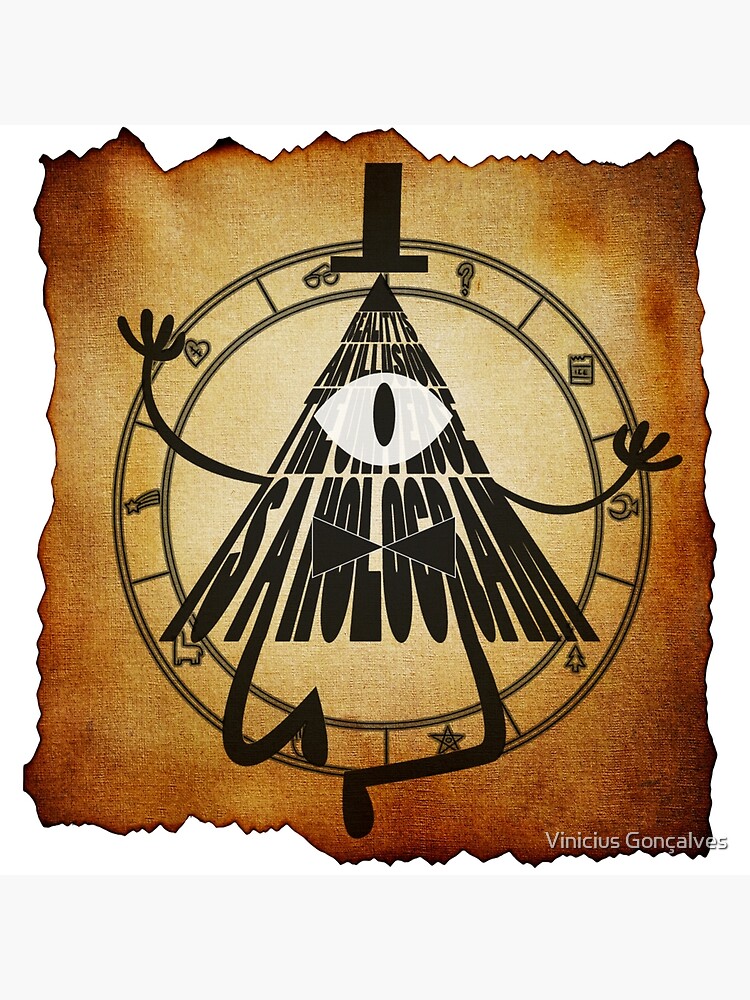 Poster « Bill Cipher Papyrus », par Vine701 | Redbubble