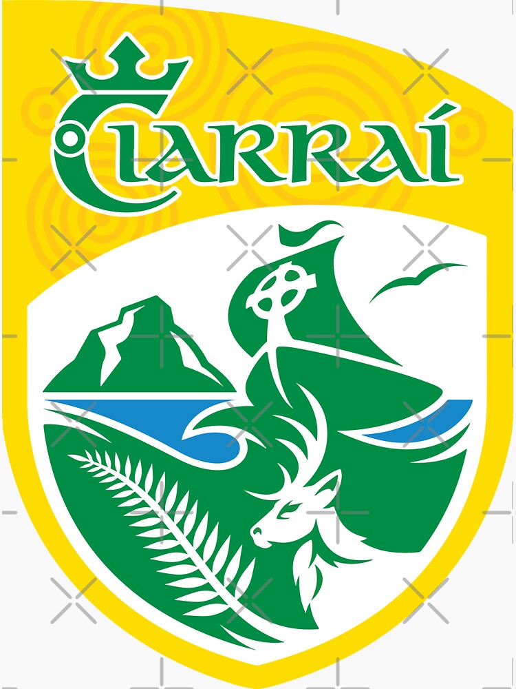 "Kerry GAA Crest" Sticker for Sale by thegamerloft | Redbubble