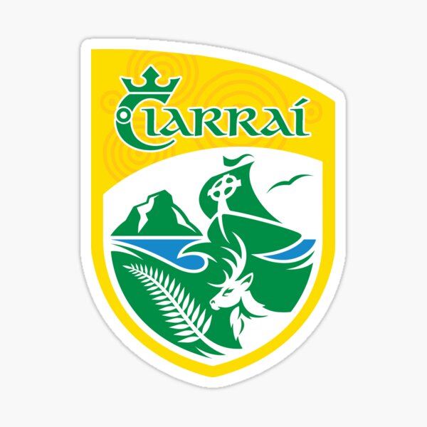 "Kerry GAA Crest" Sticker for Sale by thegamerloft | Redbubble