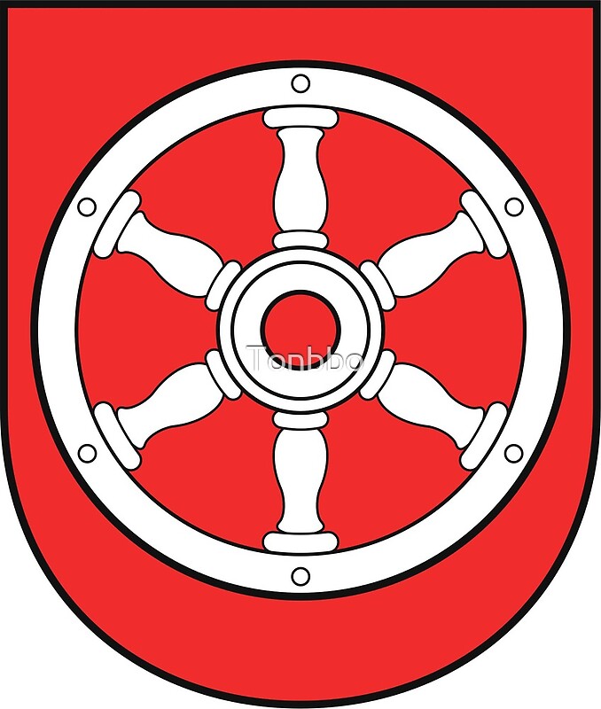 "Erfurt coat of arms, Germany" by Tonbbo | Redbubble