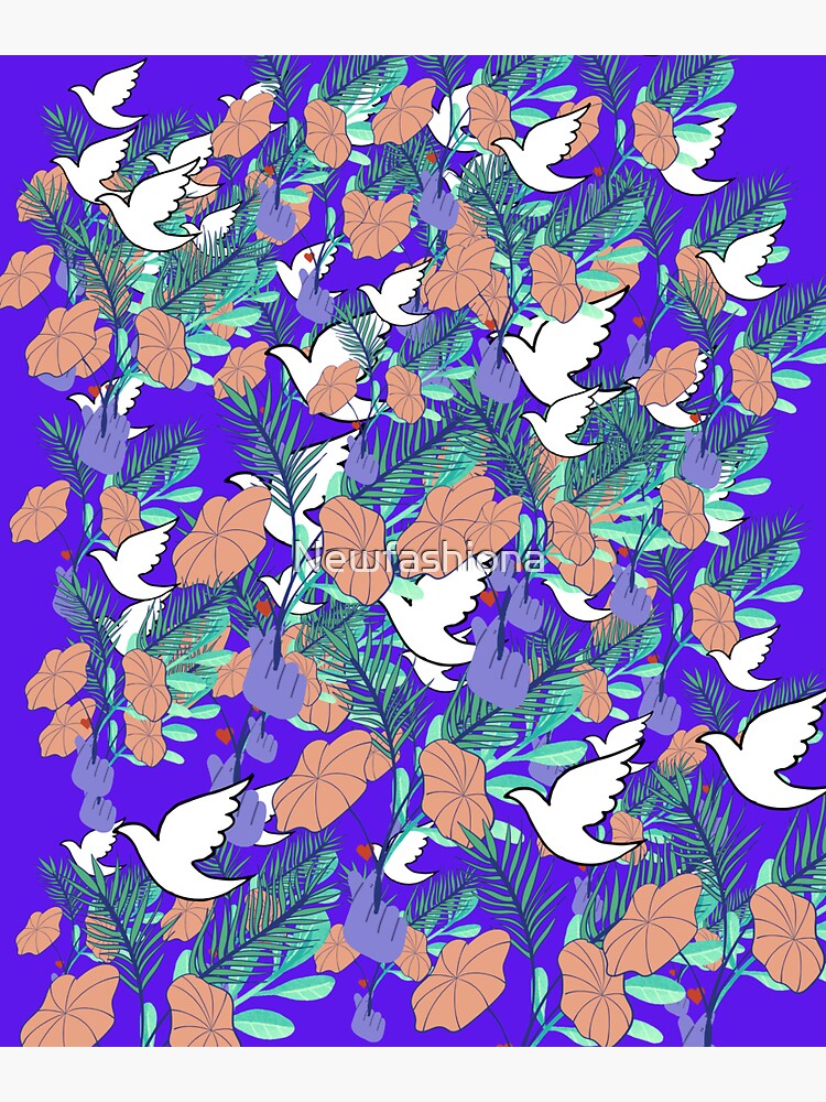 "Best flower design for everyone" Sticker for Sale by Newfashiona ...