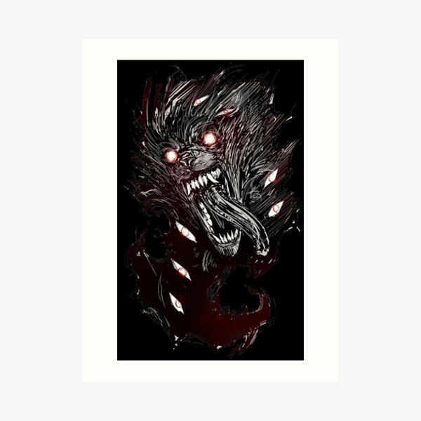 "Alucard From Hellsing Anime Wolf Logo" Art Print for Sale by adammv20 ...