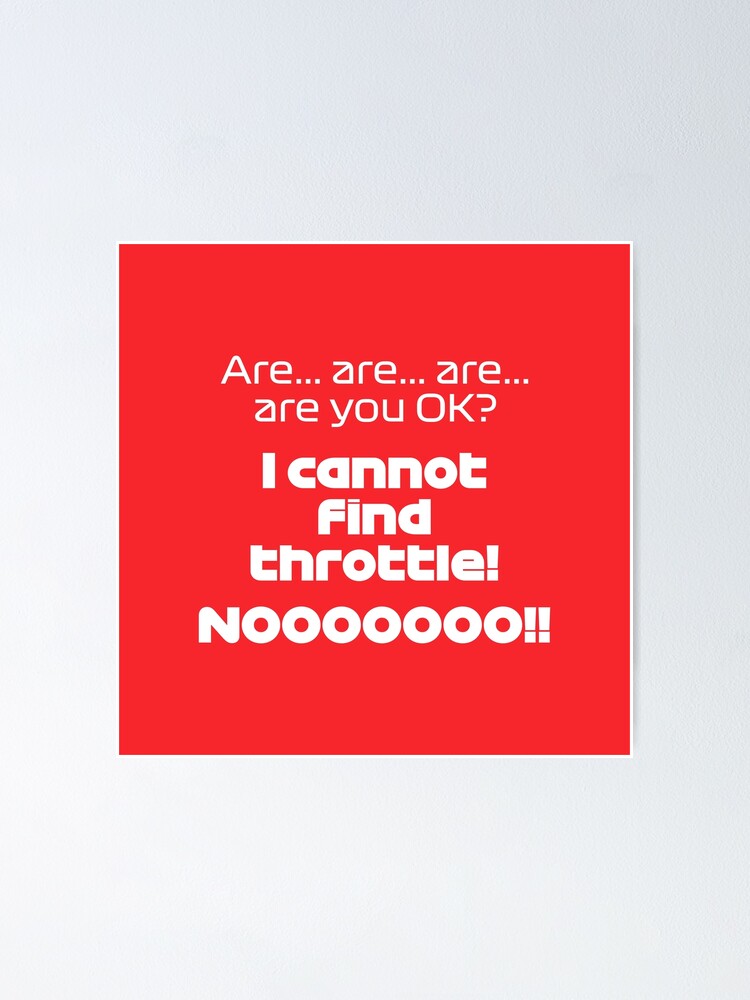 "LEC. NOOOOOOO!! - Best Team Radio French GP 2022 (Red BG)" Poster for ...