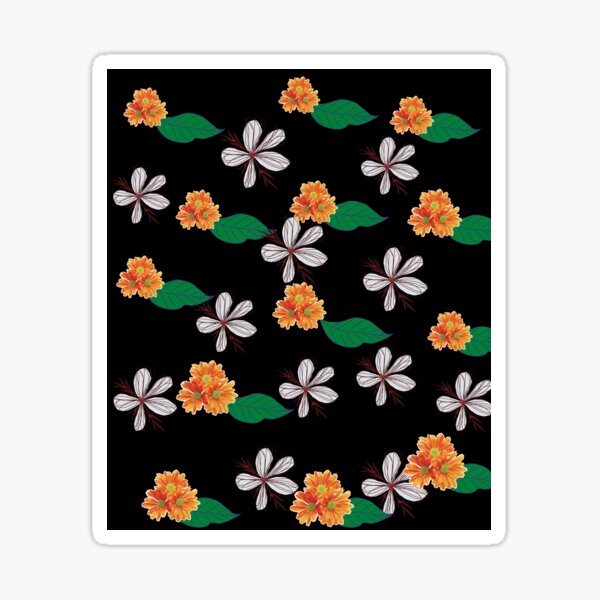 "Best flower design for everyone" Sticker for Sale by Newfashiona ...