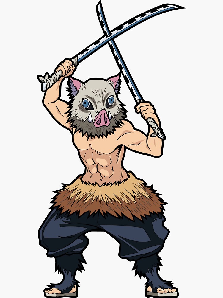 "INOSUKE " Sticker for Sale by URFRICKEDD | Redbubble