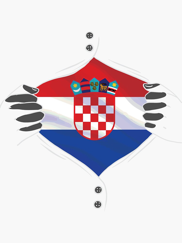 "Croatia flag proud " Sticker for Sale by HawaiPlus | Redbubble