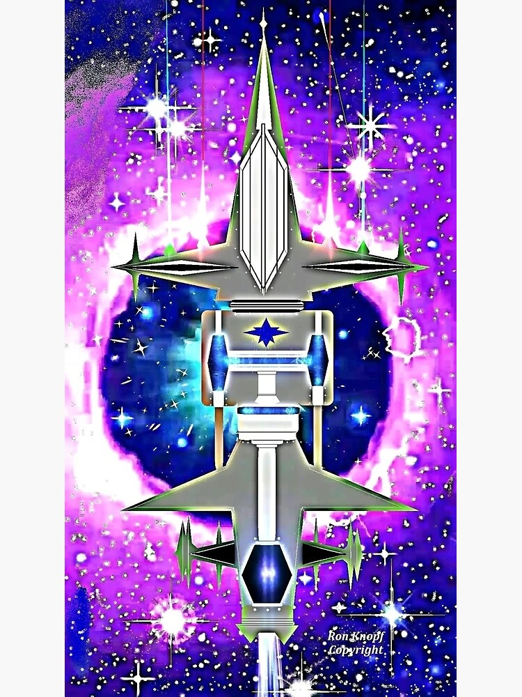 Cosmic Art // Galaxion Warbirds /// Starfire Battle Cruizer (Top View ...