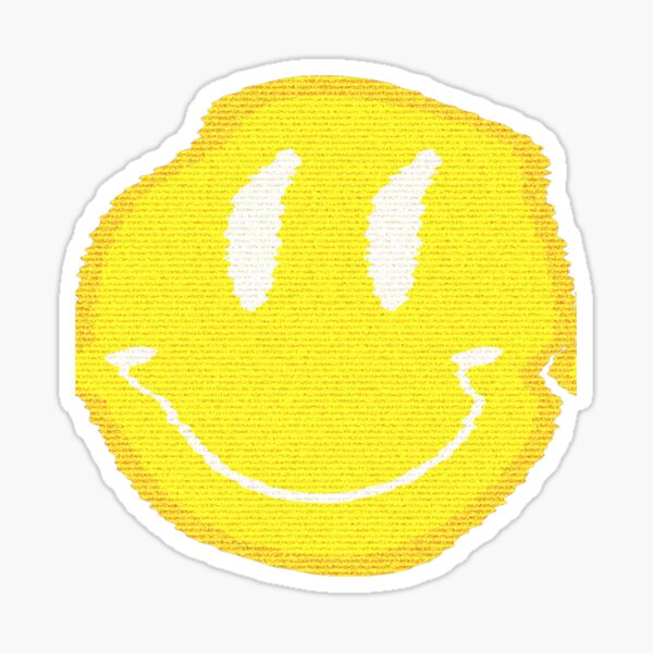 "VHS Smiley" Sticker for Sale by Artgirlshelby | Redbubble
