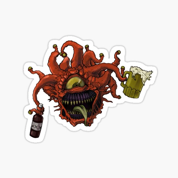 "Behold!" Sticker for Sale by eneamousai | Redbubble