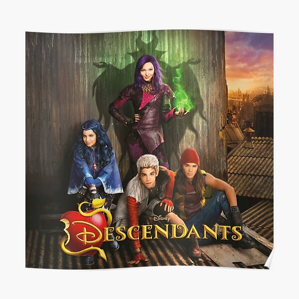 "Descendants" Poster for Sale by jessica992 | Redbubble