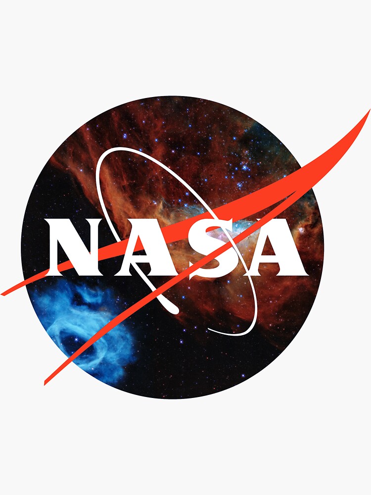 "Hubble NASA Logo" Sticker for Sale by squishdotalex | Redbubble
