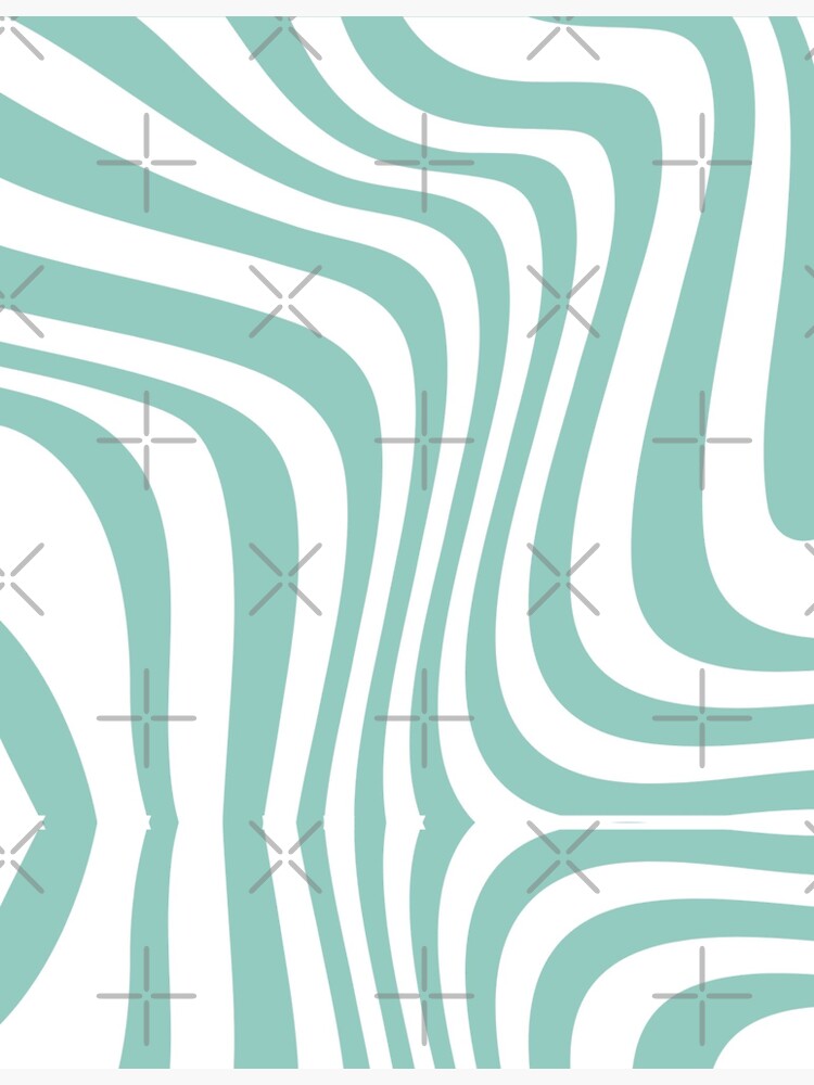 "Retro Y2K Green Zebra Pattern" Sticker for Sale by NamiKCrafts | Redbubble