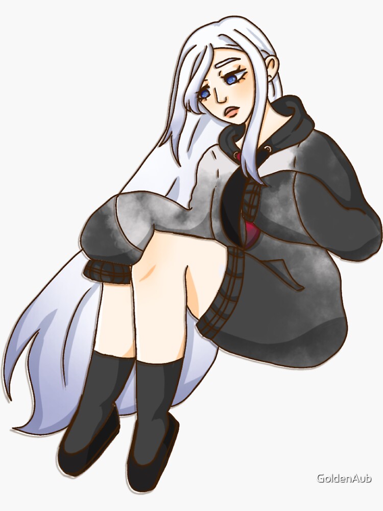 "Kanade Yoisaki" Sticker for Sale by GoldenAub | Redbubble