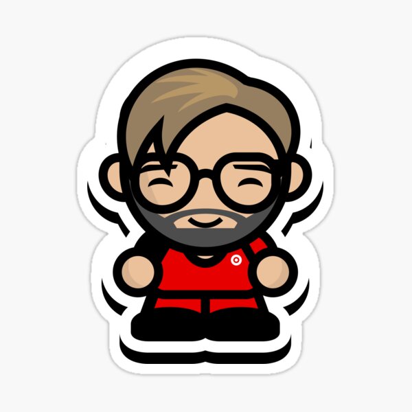 Jurgen Klopp Stickers | Redbubble