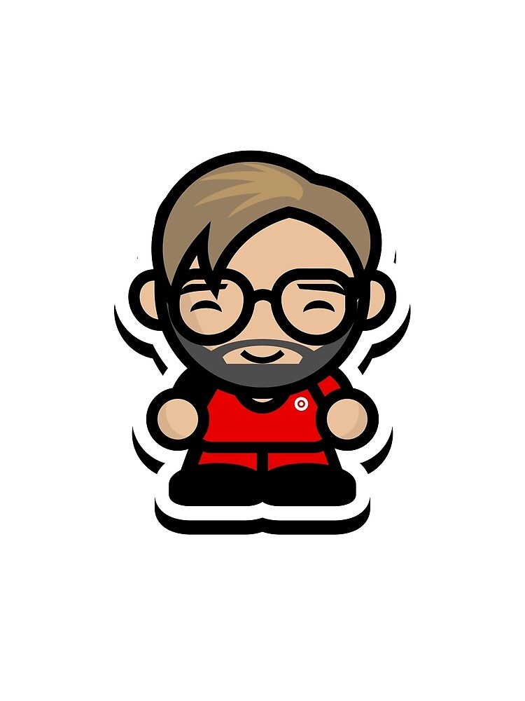 "Happy Jurgen Klopp (Liverpool)" Scarf by footballproud | Redbubble