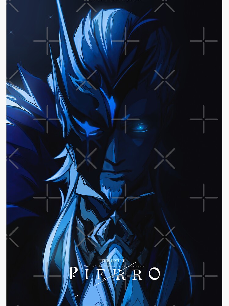 " Pierro - Genshin Impact" Sticker for Sale by artwala74 | Redbubble