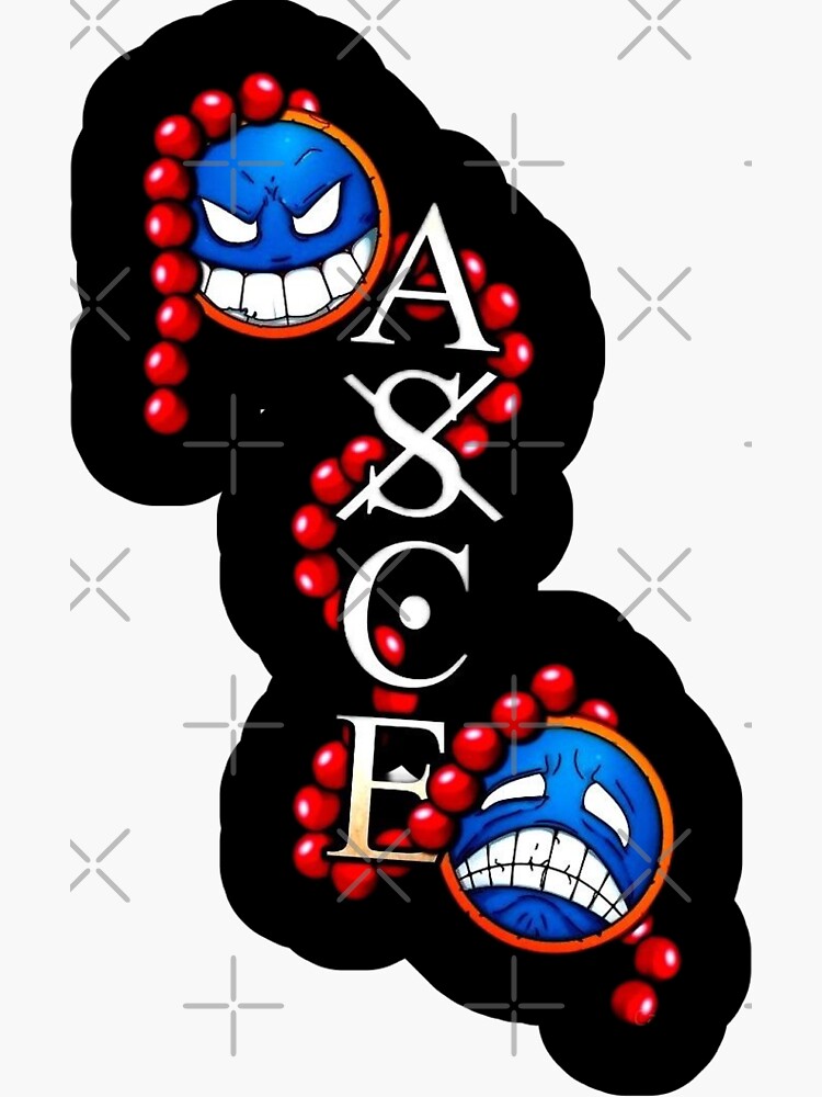 "Gold Asce -T-shirt anime" Sticker for Sale by Adnanchope | Redbubble