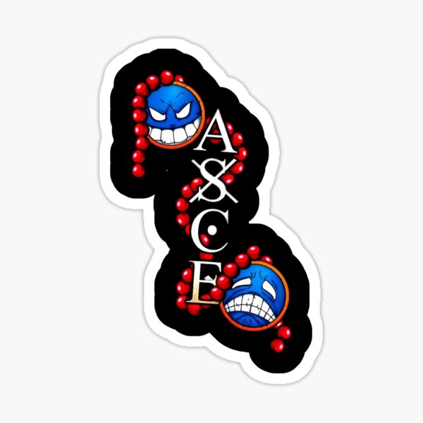 "Gold Asce -T-shirt anime" Sticker for Sale by Adnanchope | Redbubble