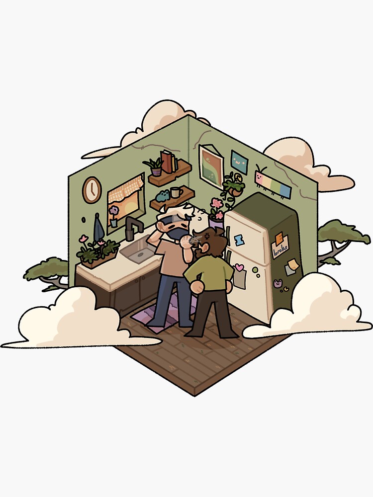 "iskall and etho season 8 isometric room" Sticker for Sale by megamilky ...
