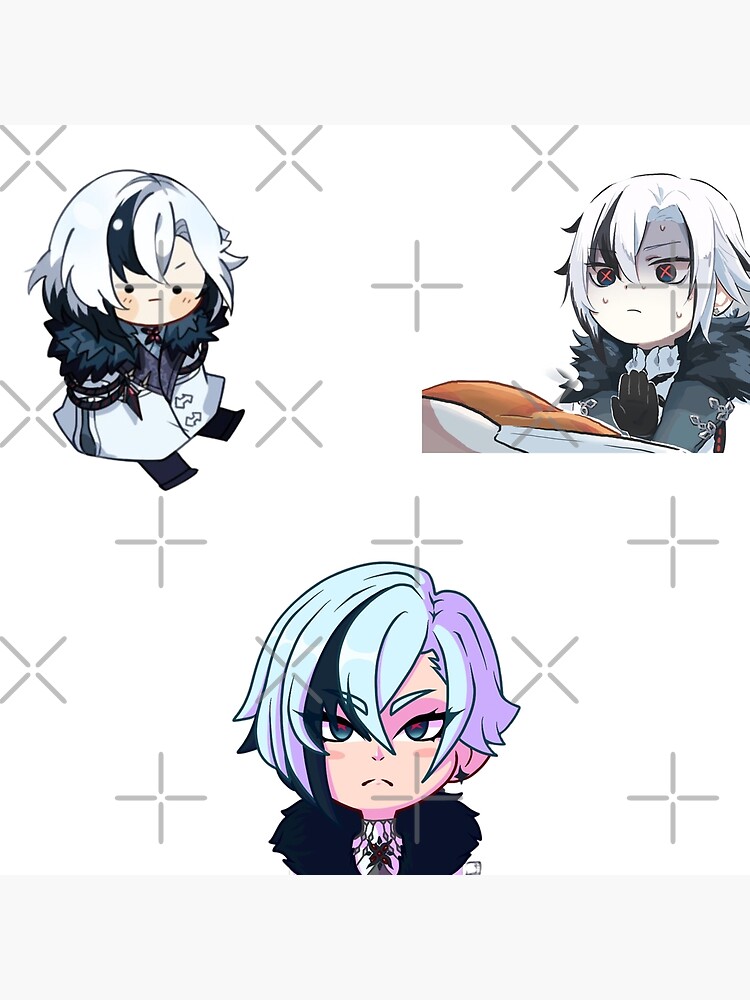 "Chibi Arlecchino Genshin Impact" Art Print for Sale by artwala74 ...