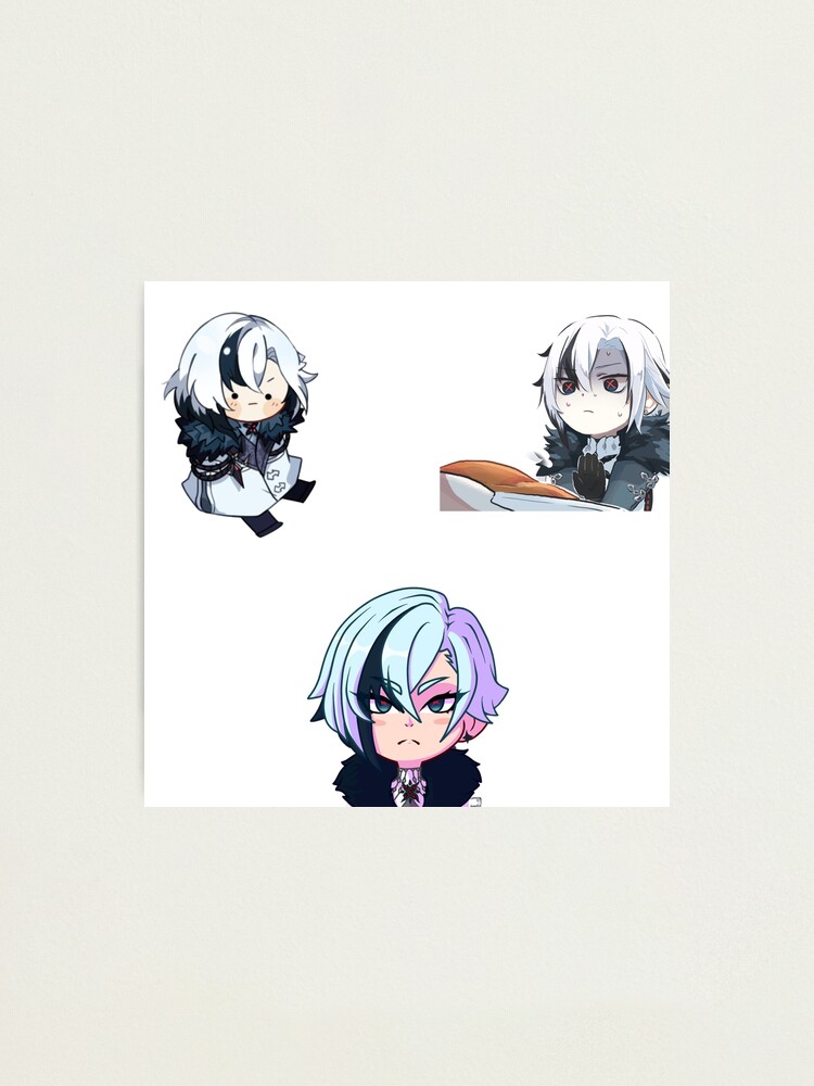 "Chibi Arlecchino Genshin Impact" Photographic Print for Sale by ...