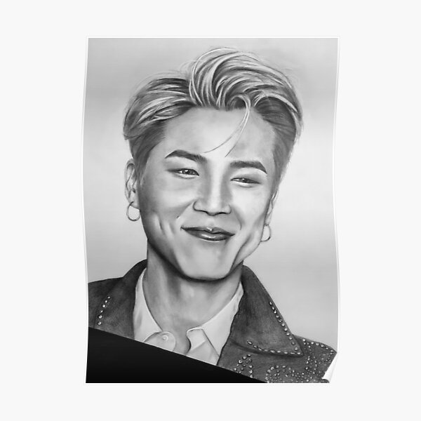 "BTS Jimin" Poster for Sale by DigitalMe23 | Redbubble