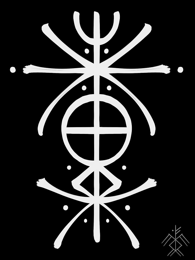 "Summer Solstice 2022 Bindrune (Black)" Sticker for Sale by ...