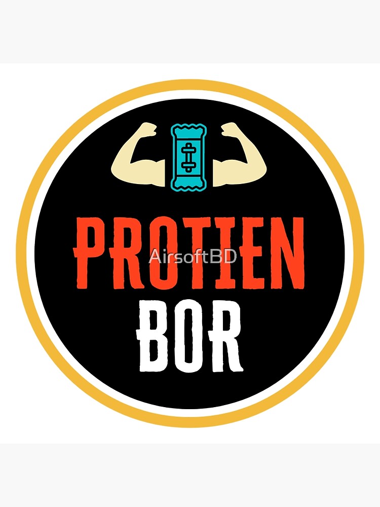 "Protein Bor - Irishtok Slang meme" Poster for Sale by AirsoftBD ...