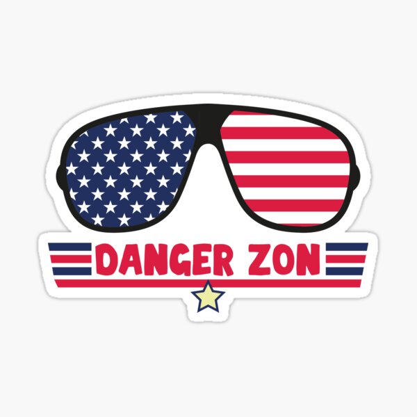 "Danger Zone" Sticker for Sale by AY-Store24 | Redbubble