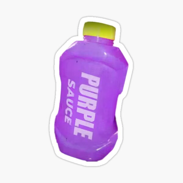 "Tiktok Purple Sauce" Sticker for Sale by Shop4Gamers | Redbubble