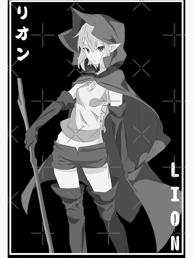 "Ryuu Lion リオン | Is It Wrong To Pick Up A Girl In A Dungeon" Poster for ...