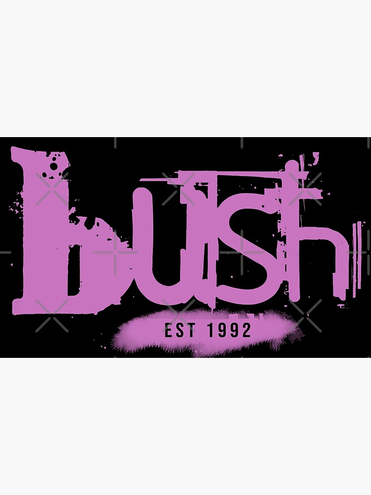 Lámina fotográfica «Bush - est gráfico grunge de 1992 para la ...
