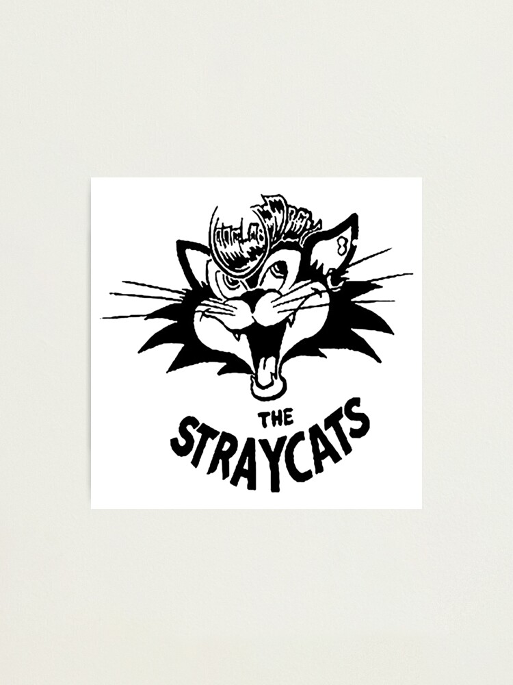 "best trending of stray cats logo" Photographic Print for Sale by ...